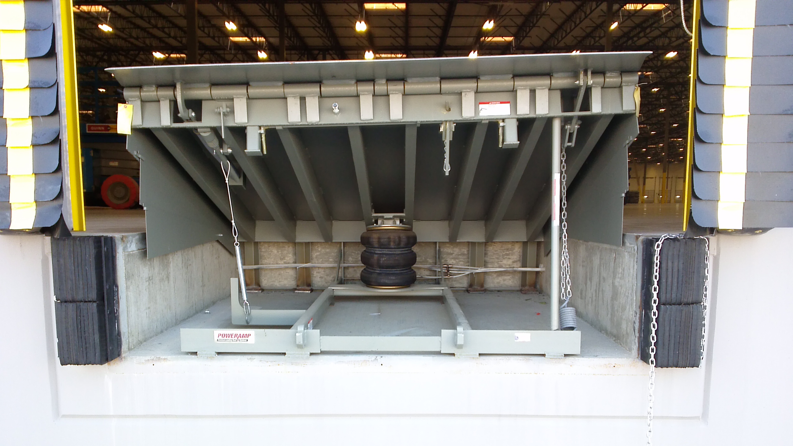 CentraAir Air Powered Dock Leveler | Poweramp