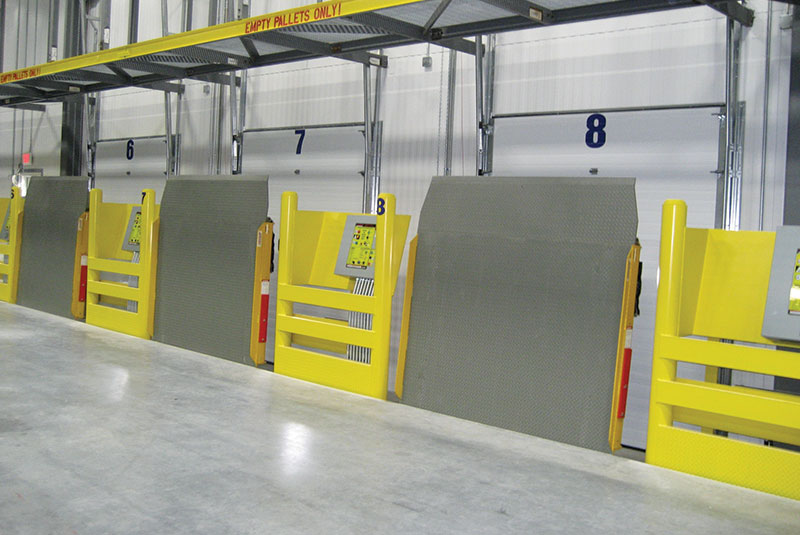 Vertical Storing Hydraulic Dock Leveler | Poweramp