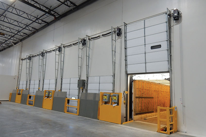 Vertical Storing Hydraulic Dock Leveler | Poweramp